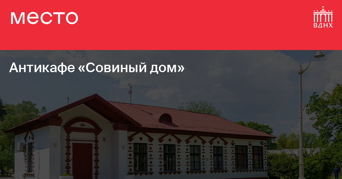 Антикафе «Совиный дом» на ВДНХ